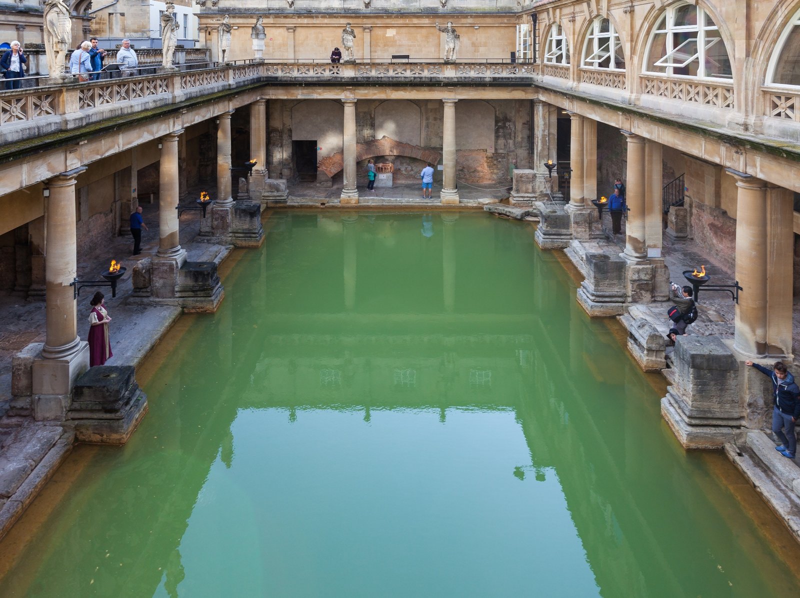 Roman Baths The Oldest Roman Baths Site In The UK Traveldigg