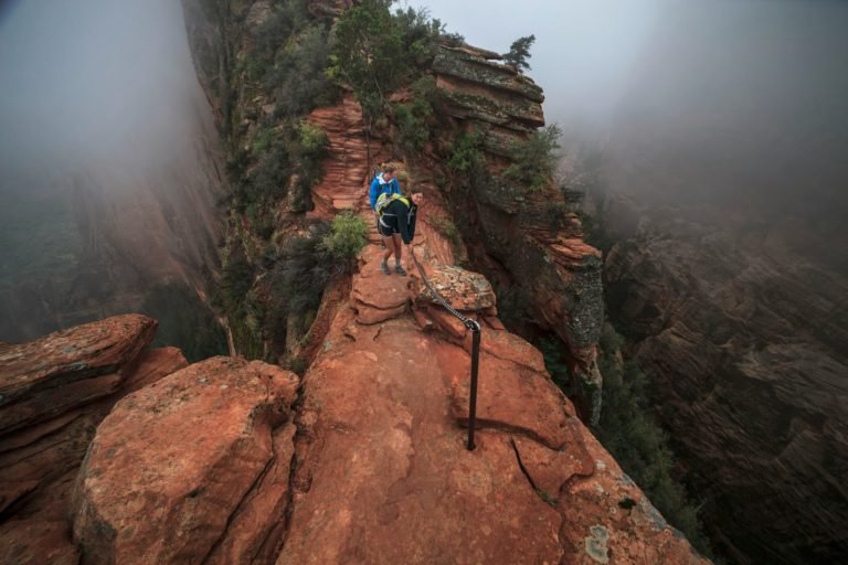Angels Landing, One of The Most Extreme Trekking Trails in The World ...