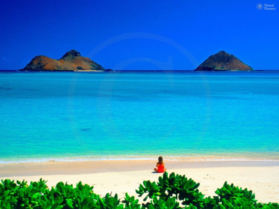 Lanikai Beach, Beautiful Beaches with Crystal Clear Turquoise Water ...